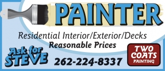 Painter, Two Coats Painting